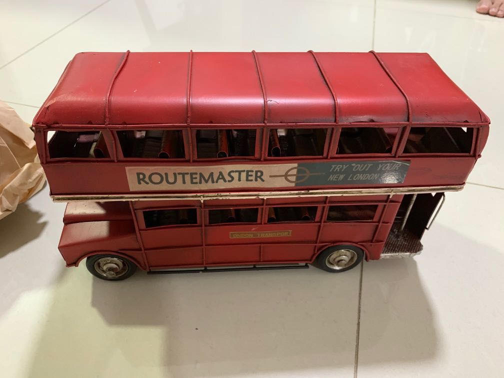 Vintage London bus, Hobbies & Toys, Memorabilia & Collectibles, Vintage ...