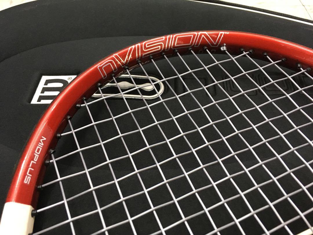 Wilson NCode NVision MP Tennis Racket 網球拍, 運動產品, 運動與體育, 運動與體育 - 球拍和球類運動 ...