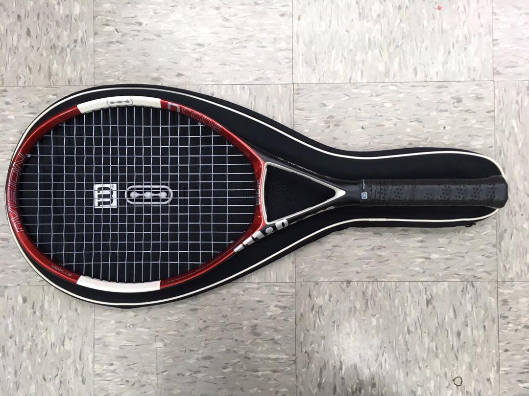 Wilson NCode NVision MP Tennis Racket 網球拍, 運動產品, 運動與體育, 運動與體育 - 球拍和球類運動 ...