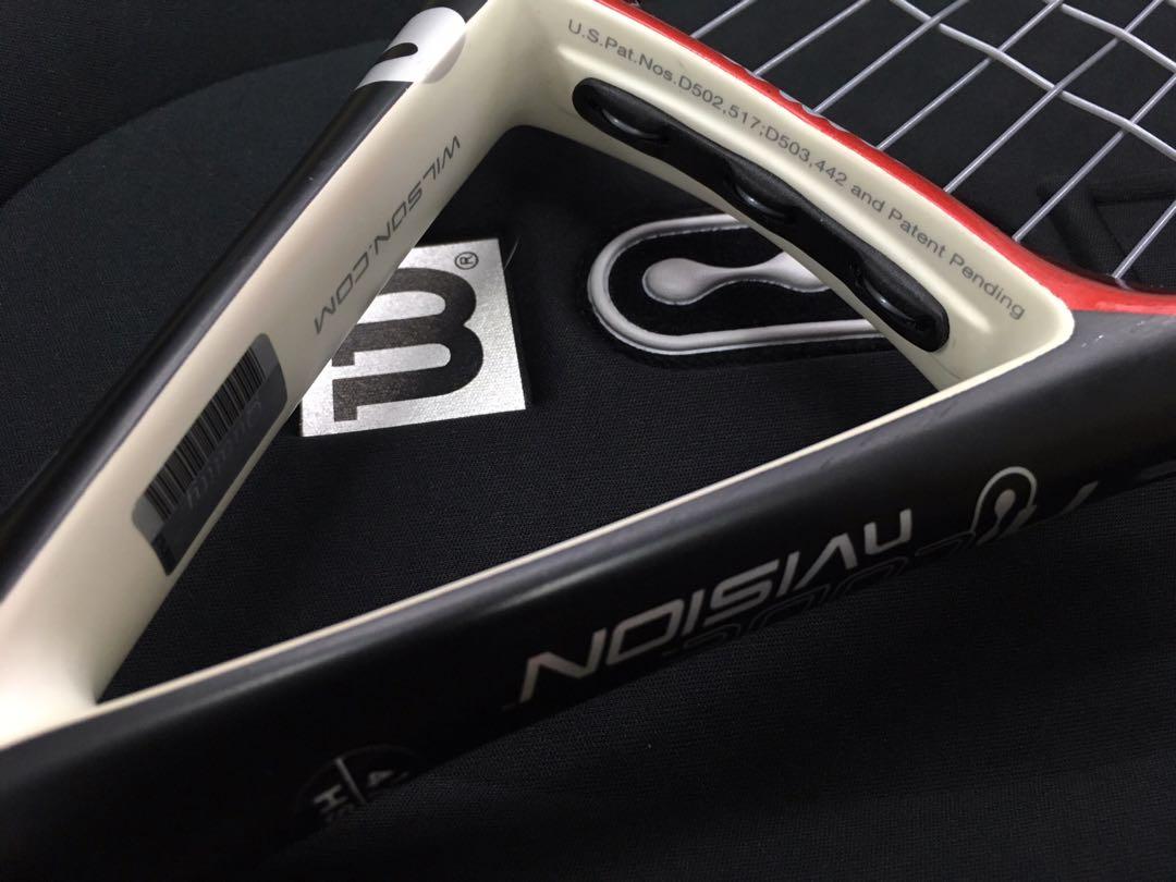 Wilson NCode NVision MP Tennis Racket 網球拍, 運動產品, 運動與體育, 運動與體育 - 球拍和球類運動 ...