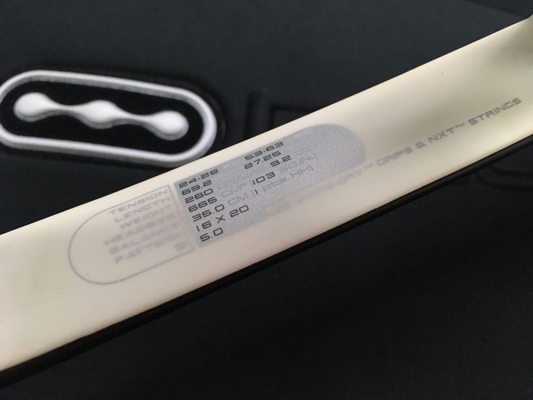 Wilson NCode NVision MP Tennis Racket 網球拍, 運動產品, 運動與體育, 運動與體育 - 球拍和球類運動 ...