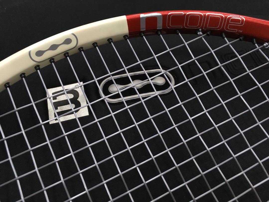 Wilson NCode NVision MP Tennis Racket 網球拍, 運動產品, 運動與體育, 運動與體育 - 球拍和球類運動 ...