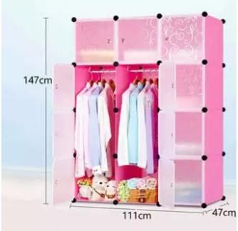 12 squares Wardrobe DIY, Babies & Kids, Baby Nursery & Kids Furniture ...