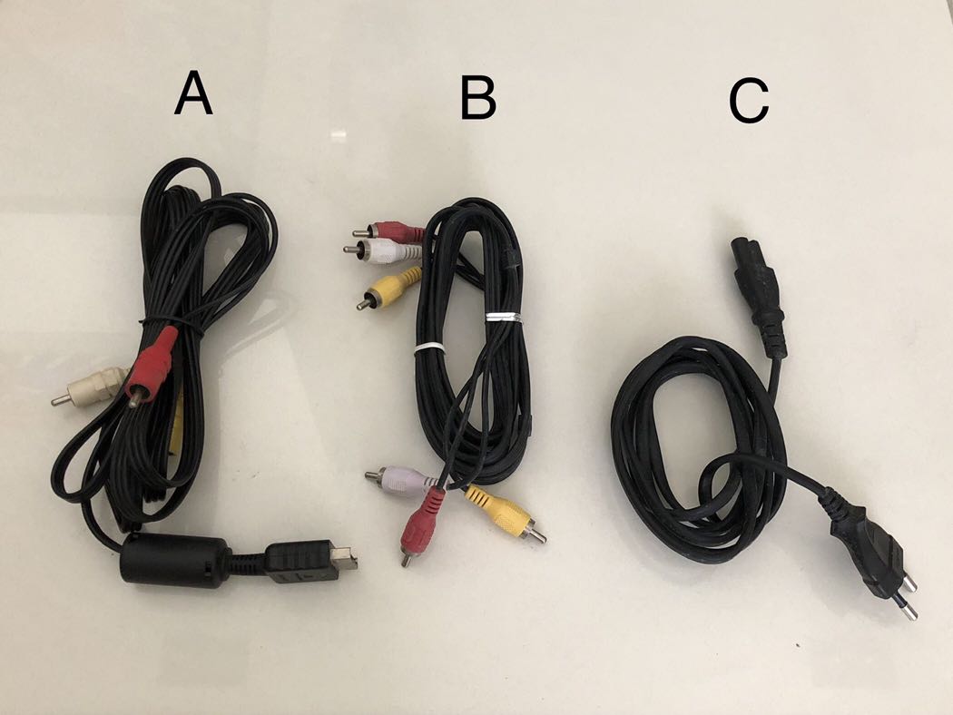 Assortment of Cables, Video Gaming, Gaming Accessories, Cables ...