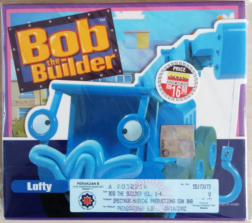 British Children's Animated TV Show - Bob The Builder Lofty 2VCD 6 Episodes, Hobbies & Toys ...
