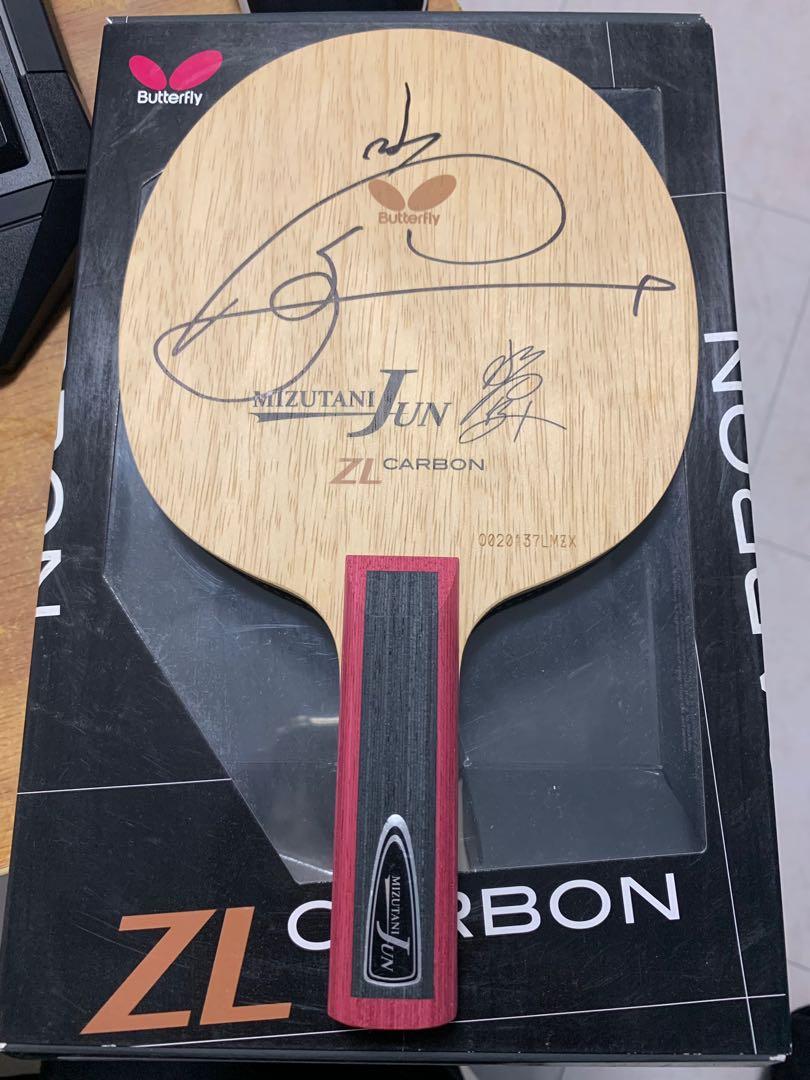 Butterfly Mizutani Jun ZLC ST autographed blade JAPAN MARKET TABLE TENNIS RACKET, Sports ...