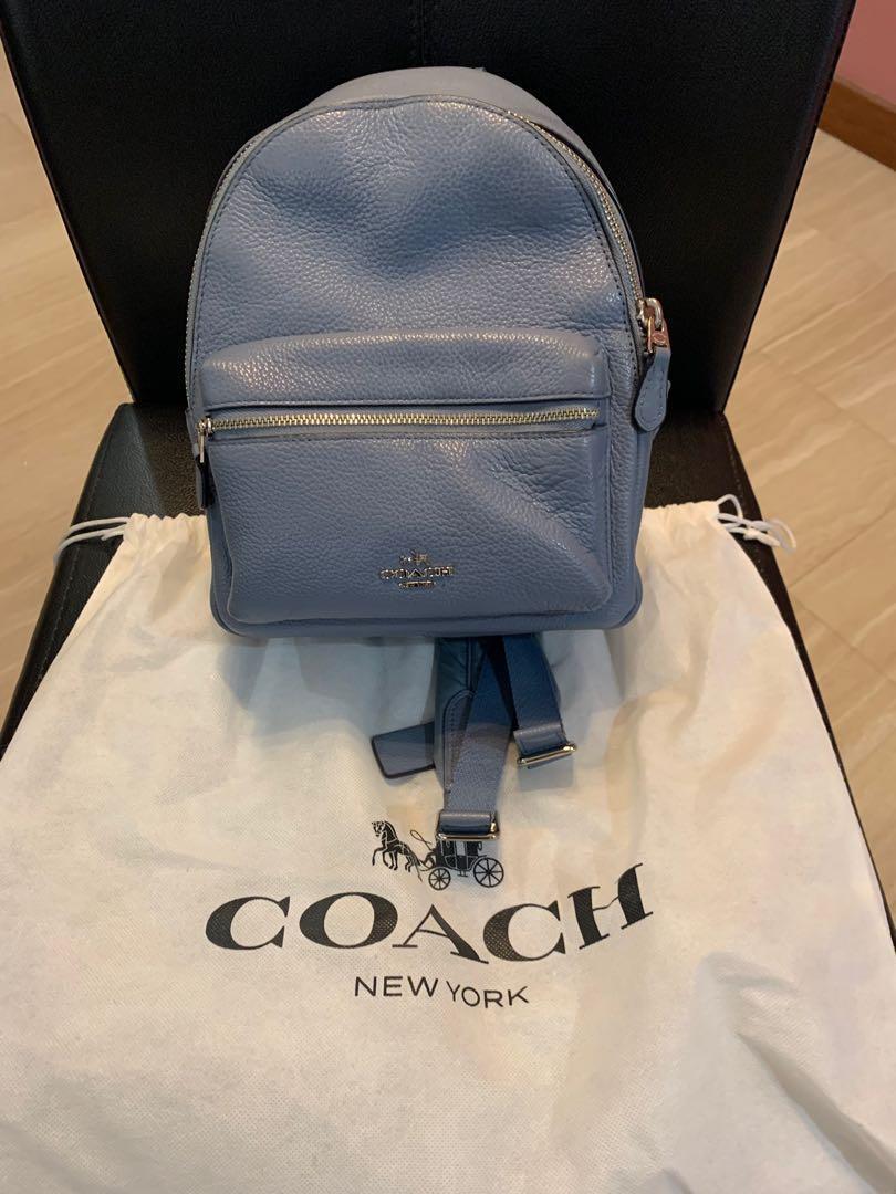 Coach mini Backpack, Luxury, Bags & Wallets on Carousell