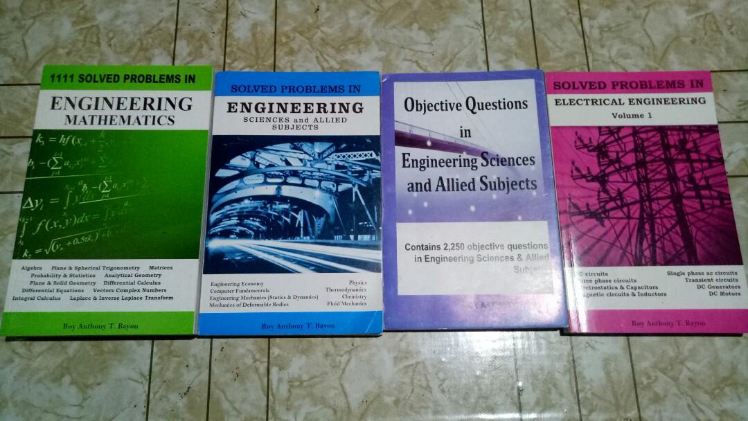 ELECTRICAL ENGINEERING REVIEWER BOOKS, Hobbies & Toys, Books ...
