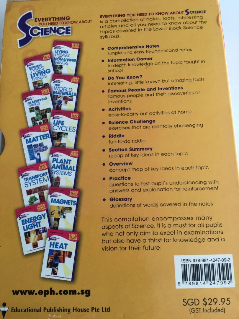 Everything You Need to Know About Science P3&P4 (EPH), Hobbies & Toys ...