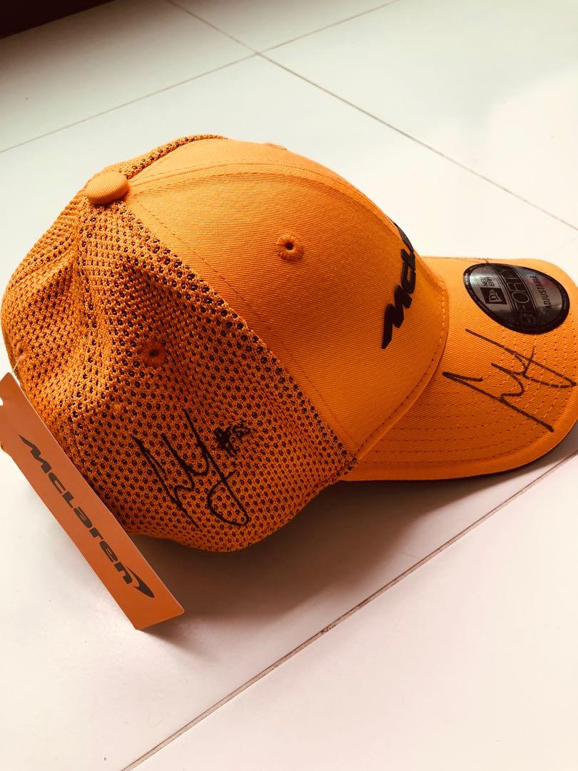 F1 Singapore GP McLaren Autograph Cap, Men's Fashion, Watches ...