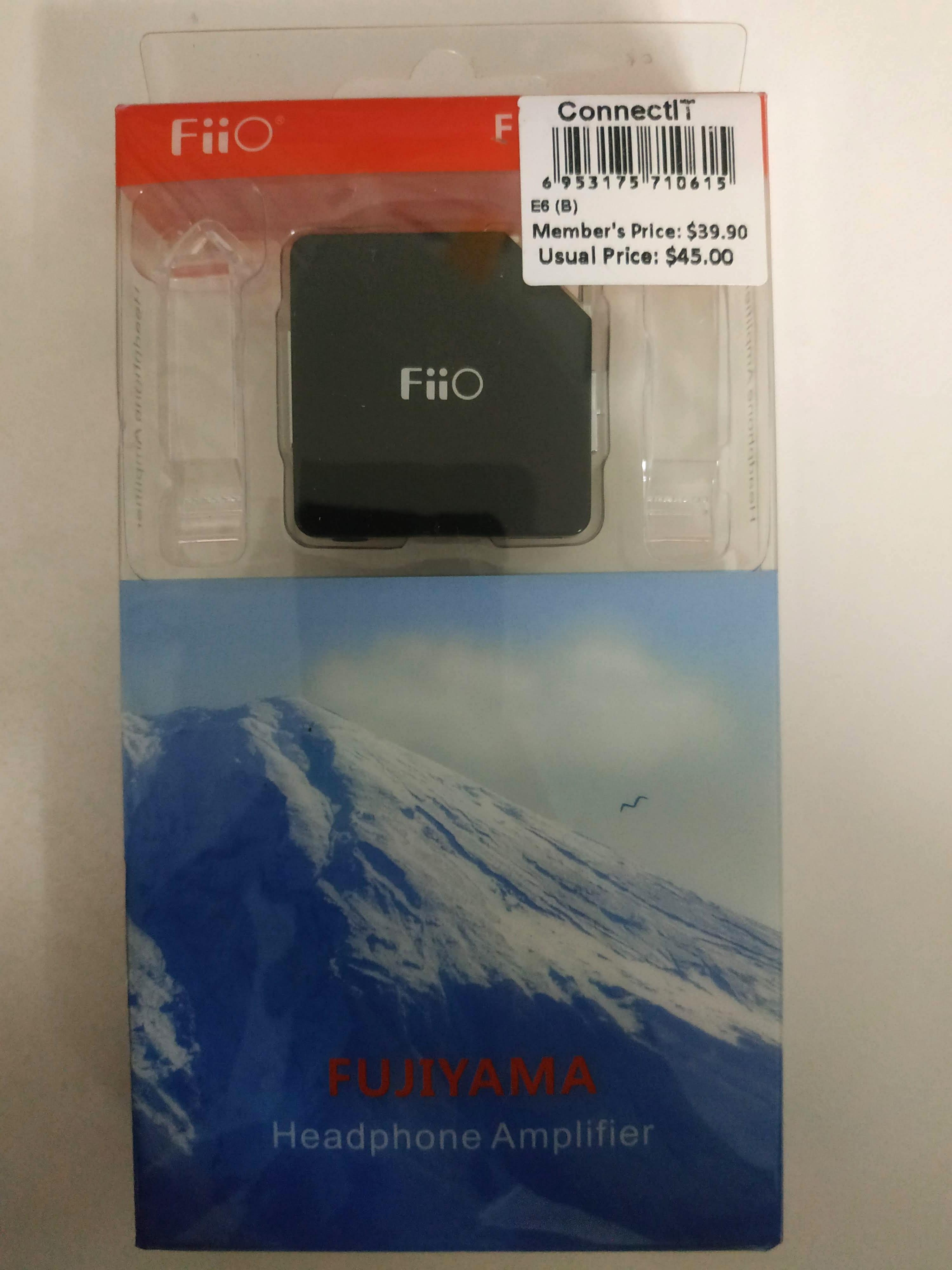 Fiio e6 headphone amplifier, Audio, Other Audio Equipment on Carousell
