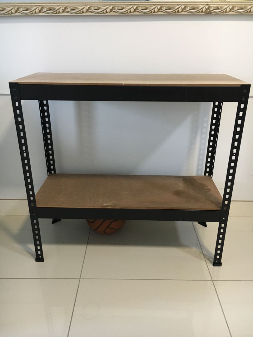 Heavy Duty Rack (2 Tiers), Furniture & Home Living, Furniture, Shelves ...