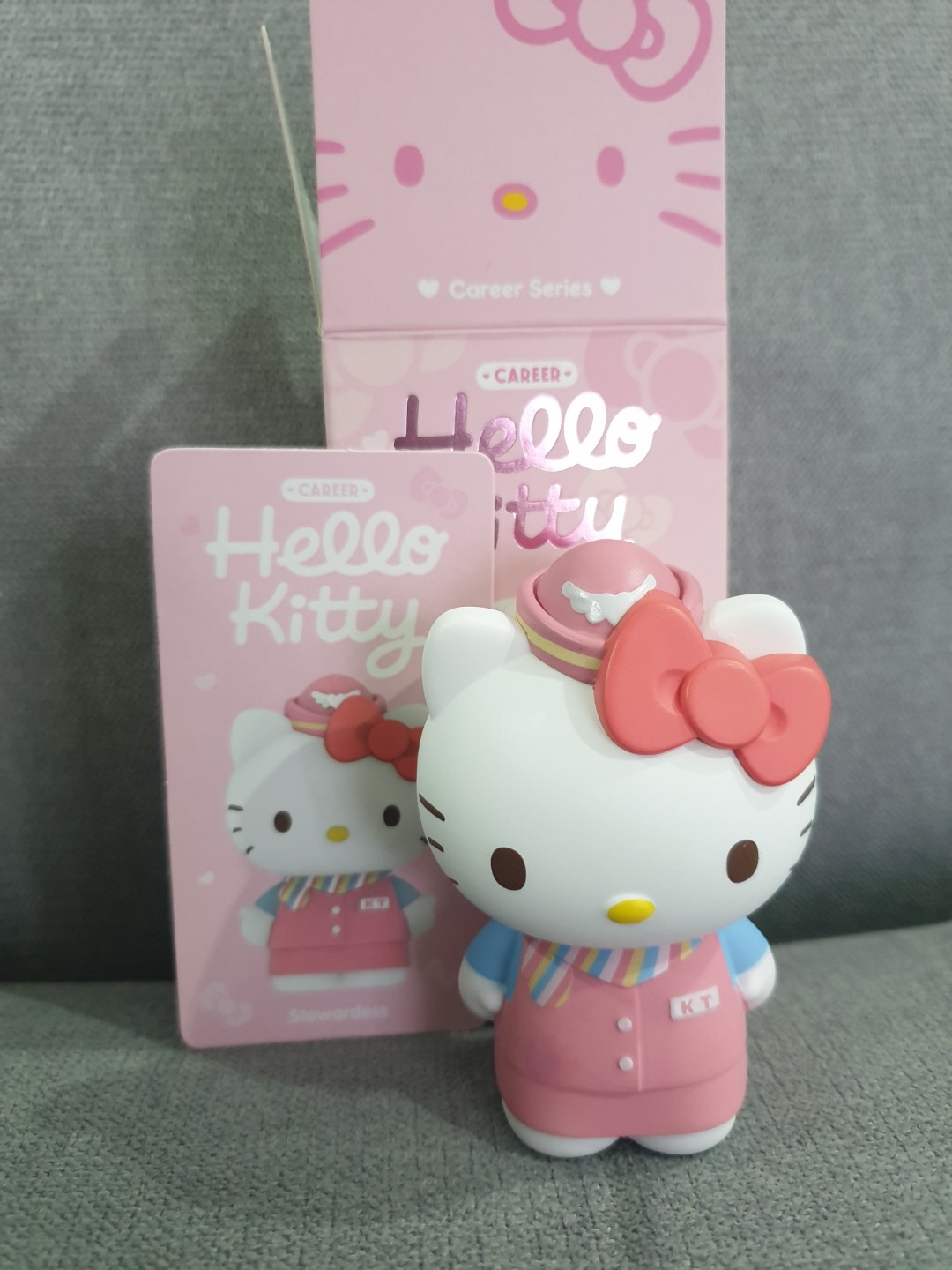 Hello kitty popmart career, Toys & Games, Bricks & Figurines on Carousell