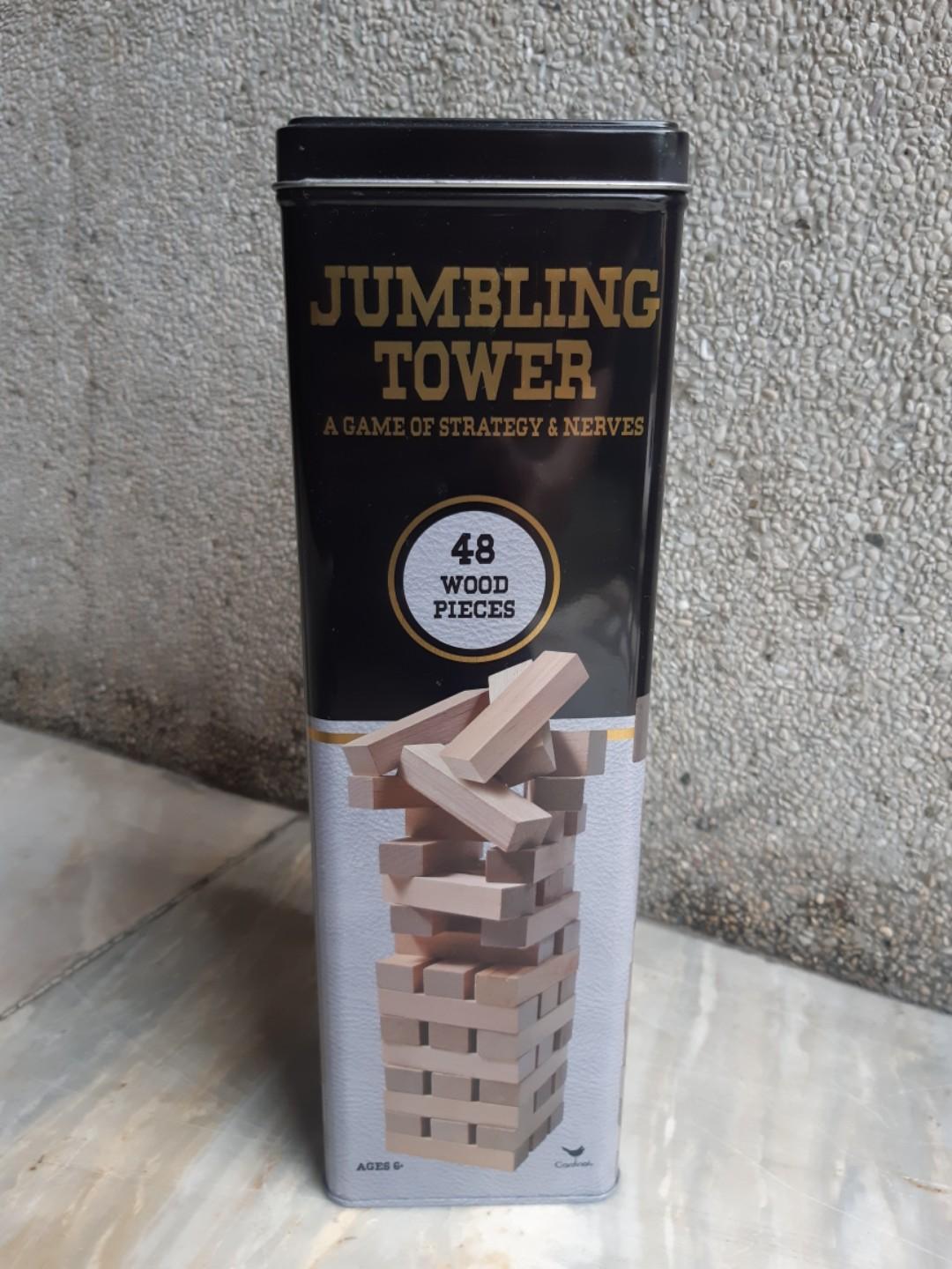 JUMBLING TOWER / JENGA, Hobbies & Toys, Toys & Games on Carousell