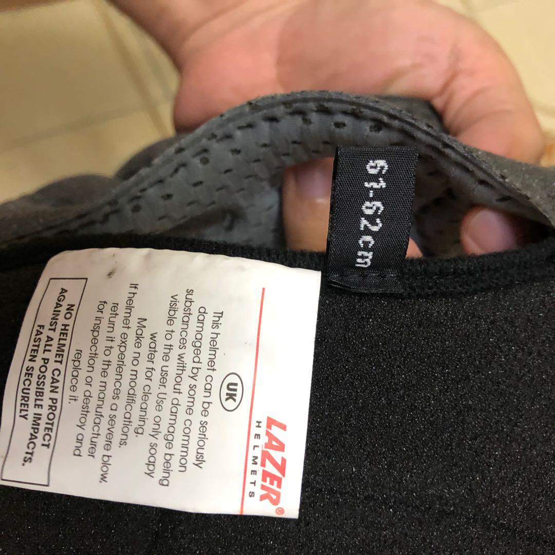 Lazer MH5 helmet padding, Motorcycles, Motorcycle Apparel on Carousell