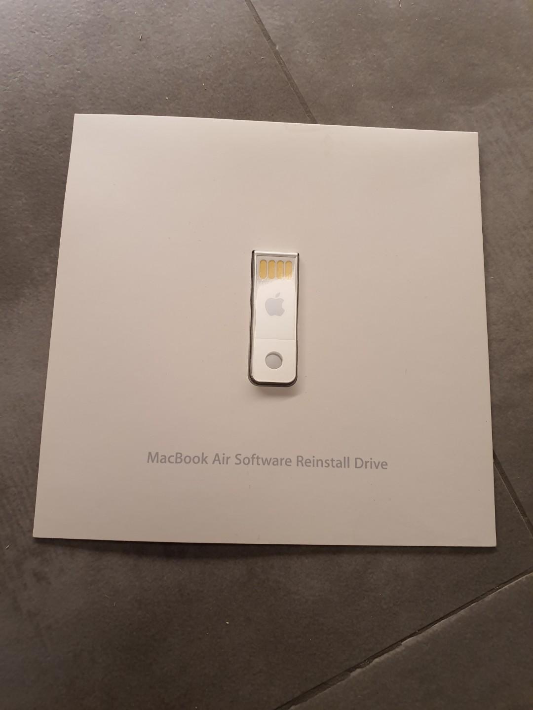 MacBook Air Software Reinstall Drive, Computers & Tech, Parts ...