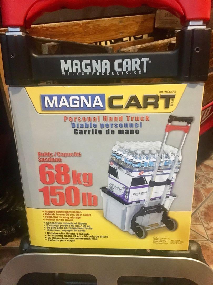 Magna Cart Hand Truck Trolley or Kartilya, Furniture & Home Living ...