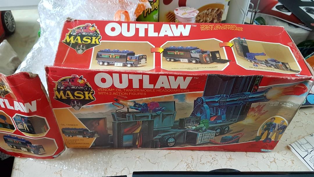 M.A.S.K Outlaw with Box, Hobbies & Toys, Toys & Games on Carousell