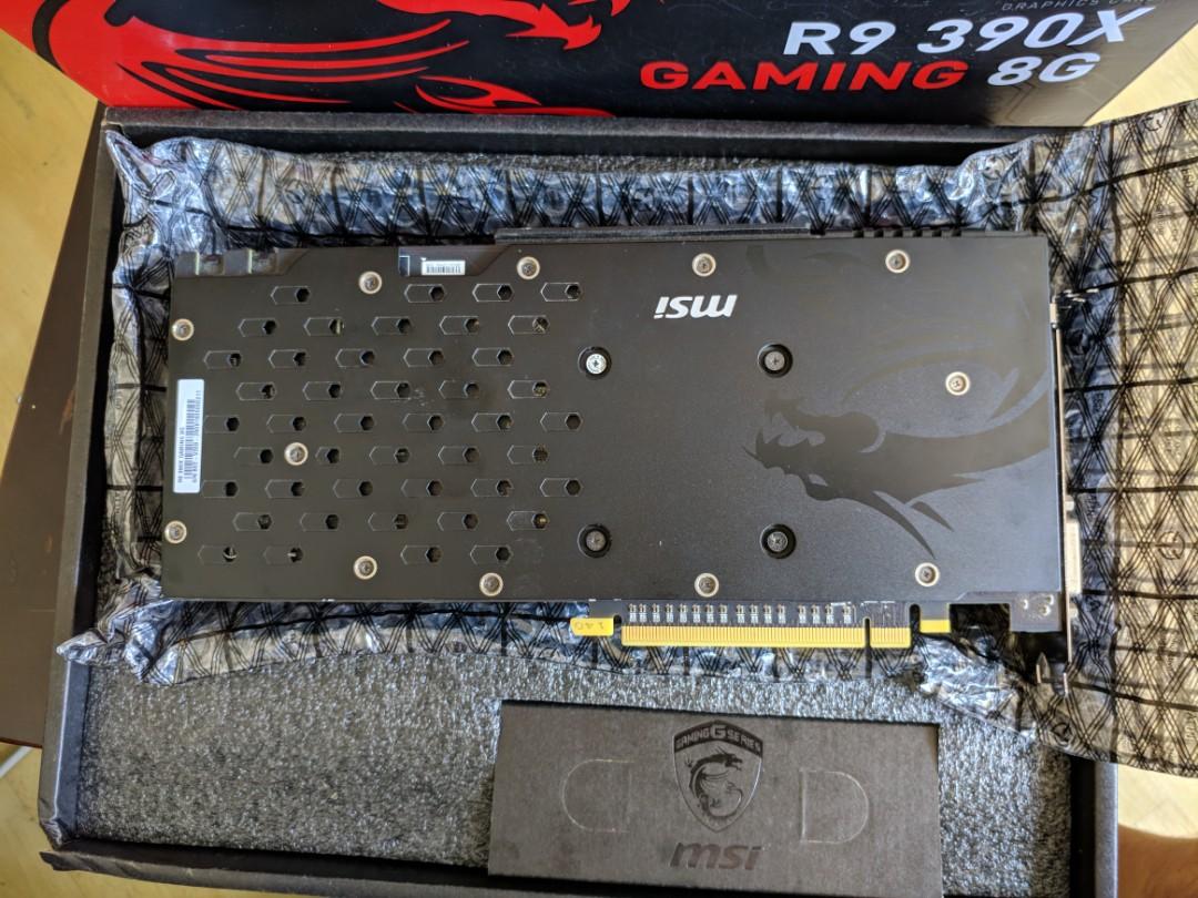 MSI AMD Radeon R9 390X Gaming 8GB GPU, Computers & Tech, Parts ...
