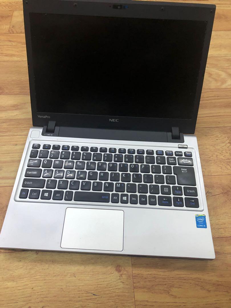 NEC VersaPro i5 4th gen lightweight laptop ( made in Japan j ...