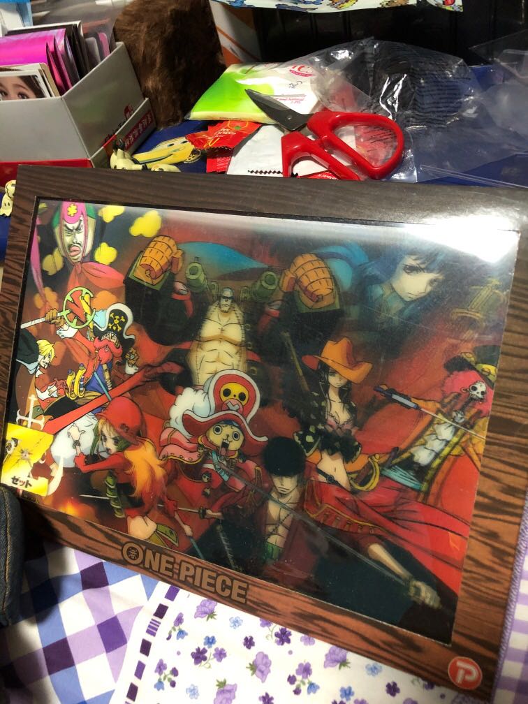 One piece wall display, Entertainment, J-pop on Carousell