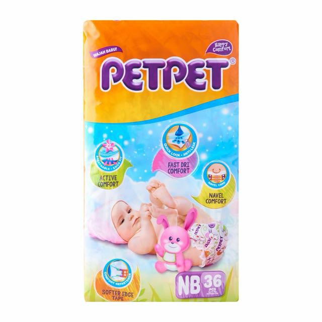 Petpet Diapers, Babies & Kids, Bathing & Changing, Diapers & Baby Wipes ...