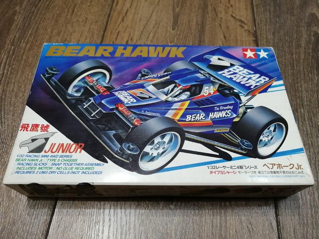 Tamiya Mini 4wd Bear Hawk Junior, Hobbies & Toys, Toys & Games on Carousell