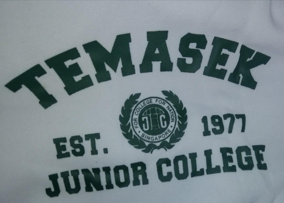 Temasek JC White Logo Hoodie, Men's Fashion, Tops & Sets, Tshirts ...