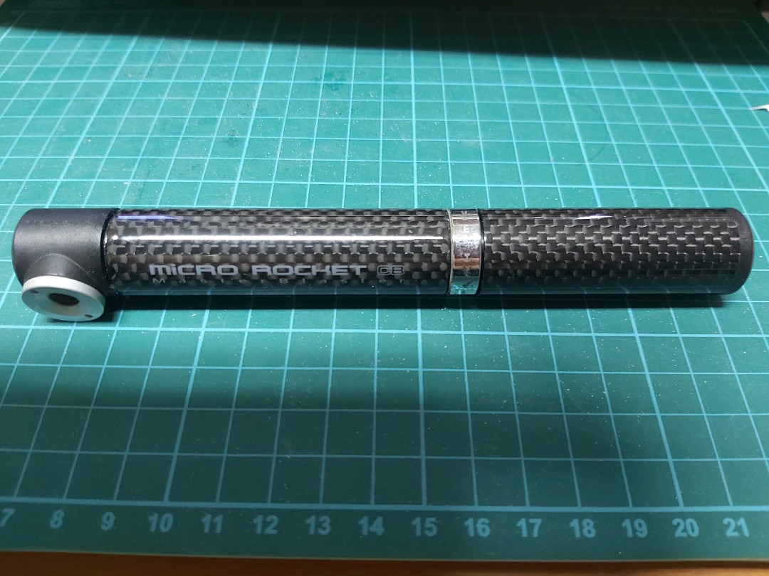 Topeak Mirco Rocket Carbon Pump, Sports Equipment, Bicycles & Parts, Bicycles on Carousell