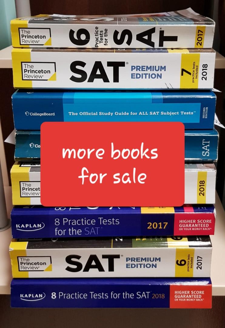 US SAT Math Level 1, Hobbies & Toys, Books & Magazines, Assessment ...