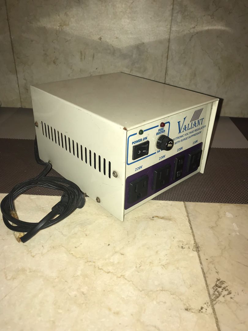 Valiant Voltage Regulator 1000 Watts, Furniture & Home Living ...
