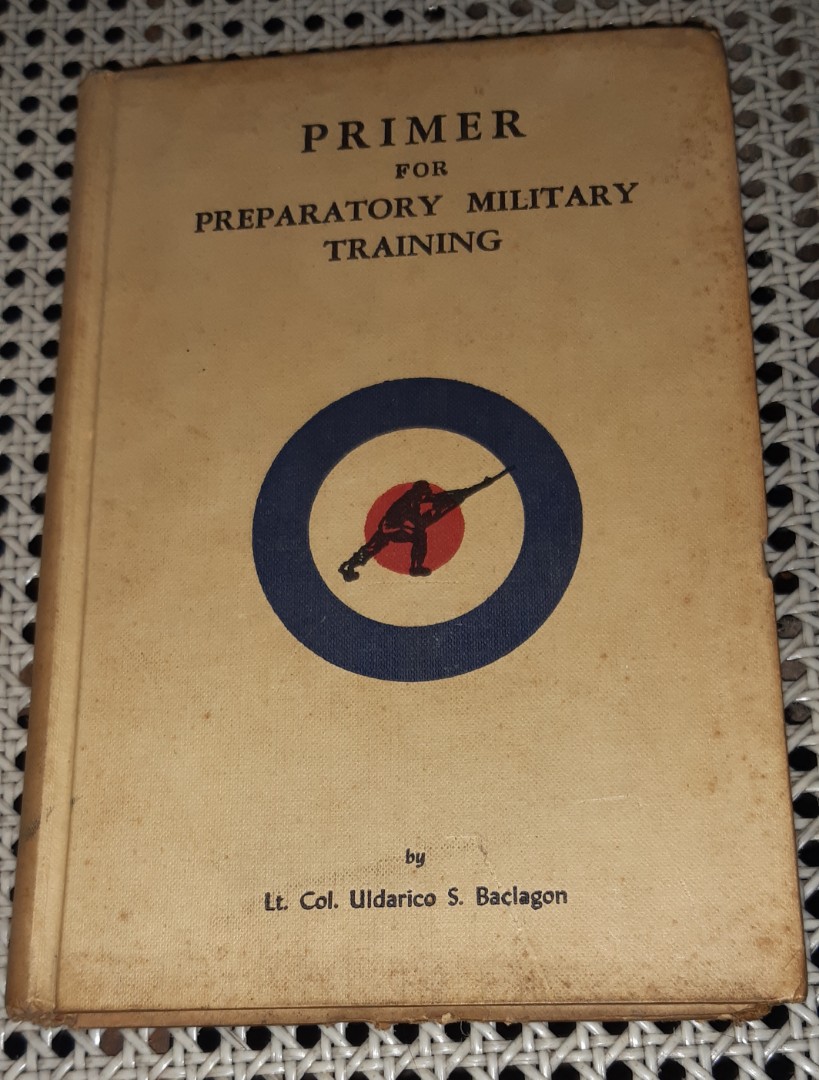 Vintage Philippine Military Training Book by Baclagon, Hobbies & Toys ...