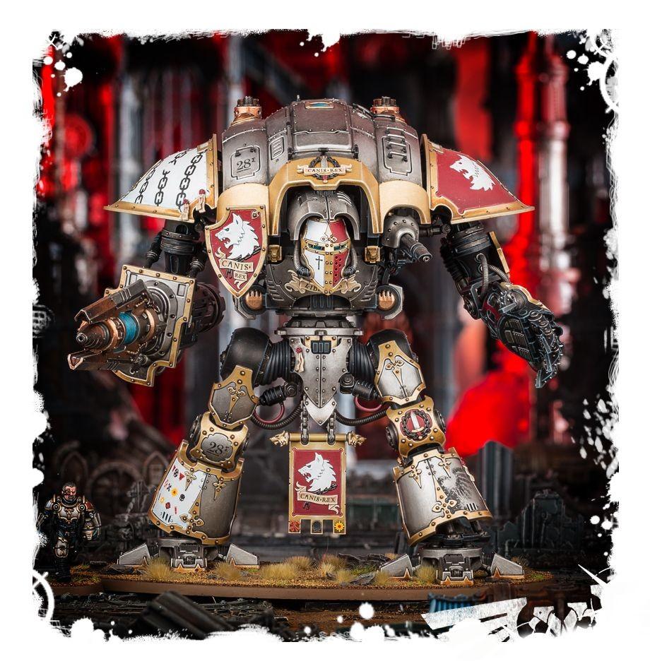 Warhammer 40k Canis Rex Knight Preceptor, Hobbies & Toys, Toys & Games ...