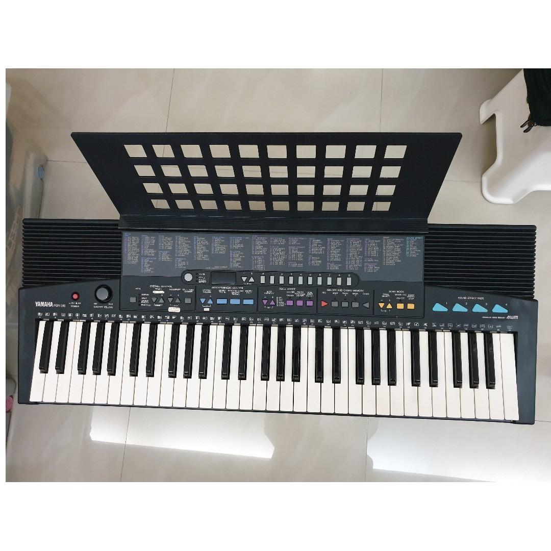Yamaha PortaTone Keyboard PSR-310 (Made in Japan) 61 Keys Touch ...