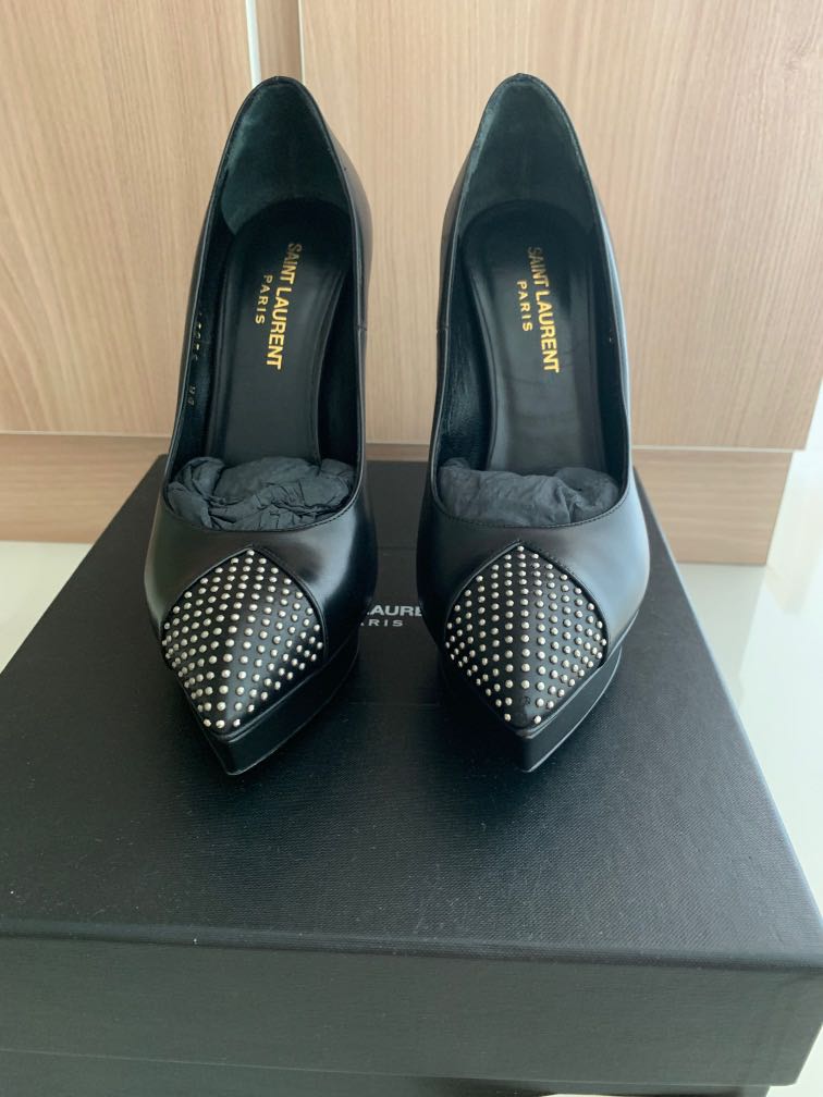YSL platform heels (authentic) , Women's Fashion, Footwear, Heels on ...