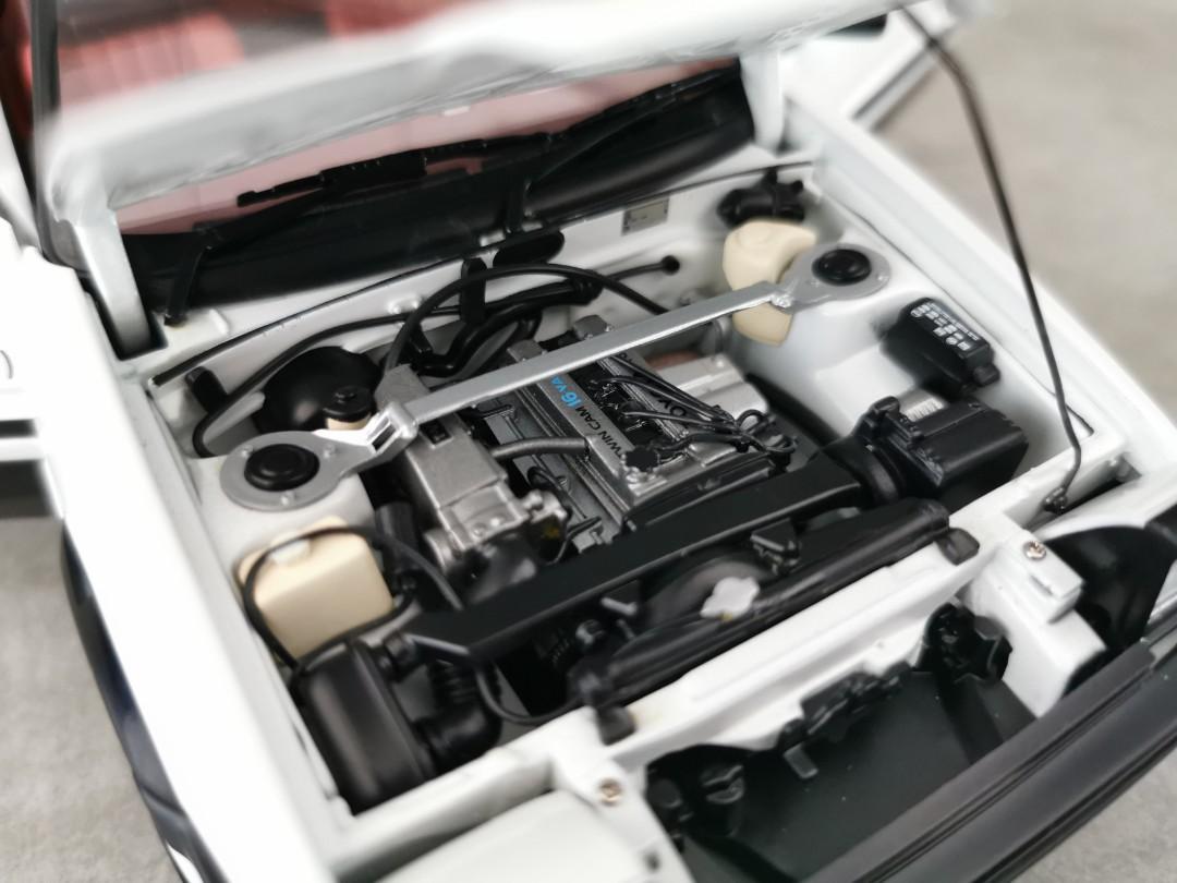 1/18 Autoart Toyota Sprinter Trueno (AE86) New Animation Film Initial D ...