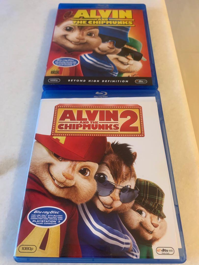 Alvin And The Chipmunks 1 & 2 Blu Ray Collection , Hobbies & Toys, Music & Media, CDs & DVDs on ...