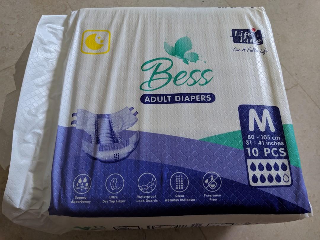 Bess Adult Diapers M Size, Everything Else on Carousell