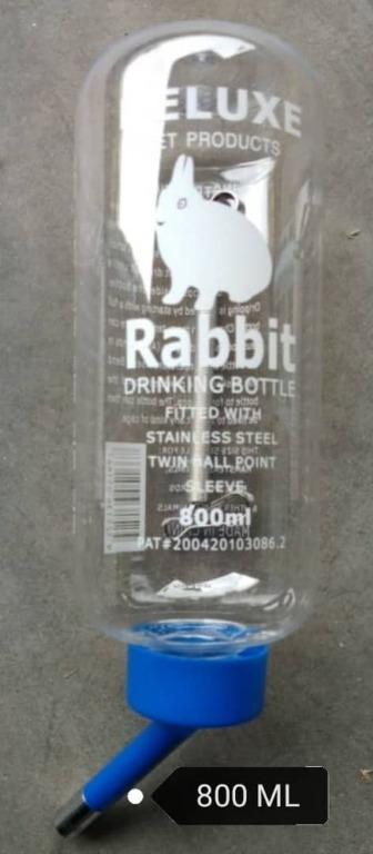 Bird Rabbit Hamster Rodent Water Drinking Bottle 800ml, Pet Supplies ...