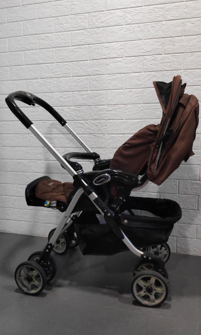 Capella Reversible One Hand Fold Stroller, Babies & Kids, Going Out ...