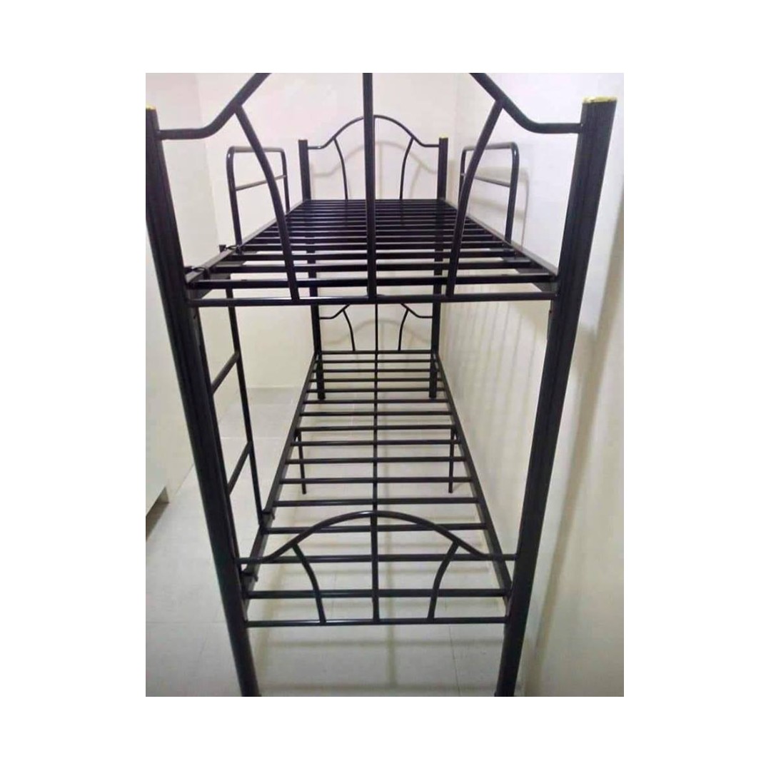 DOUBLE DECK STEEL BED FRAME, Furniture & Home Living, Furniture, Bed ...