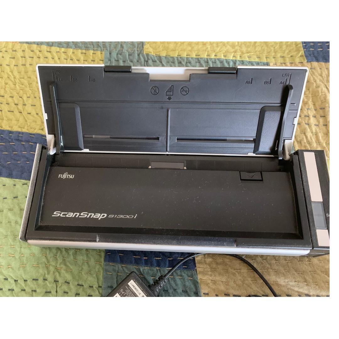 Fujitsu ScanSnap S1300i Scanner, Computers & Tech, Printers, Scanners ...
