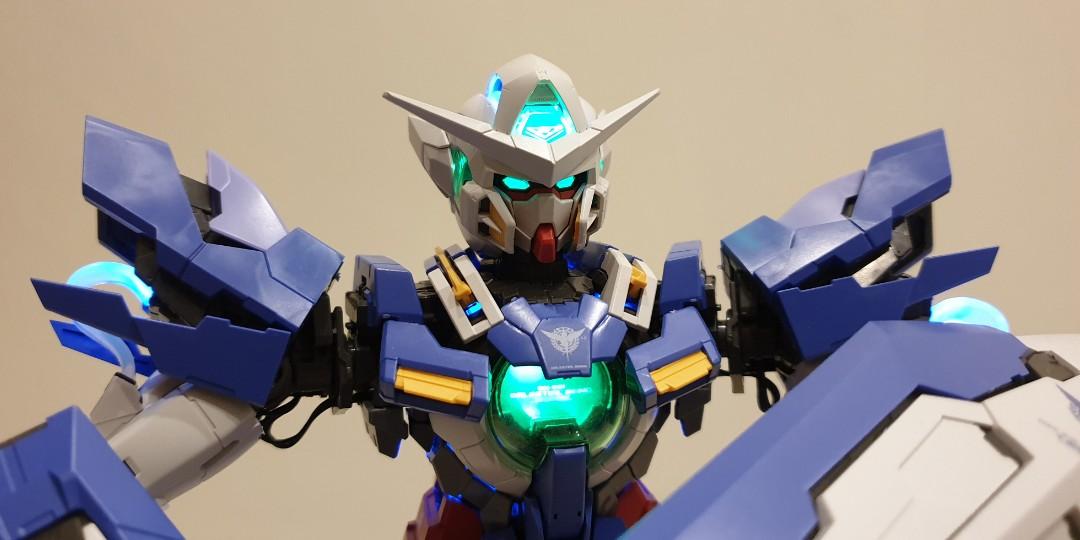 Gundam Exia Perfect Grade LED model Fully Built, Hobbies & Toys, Toys ...