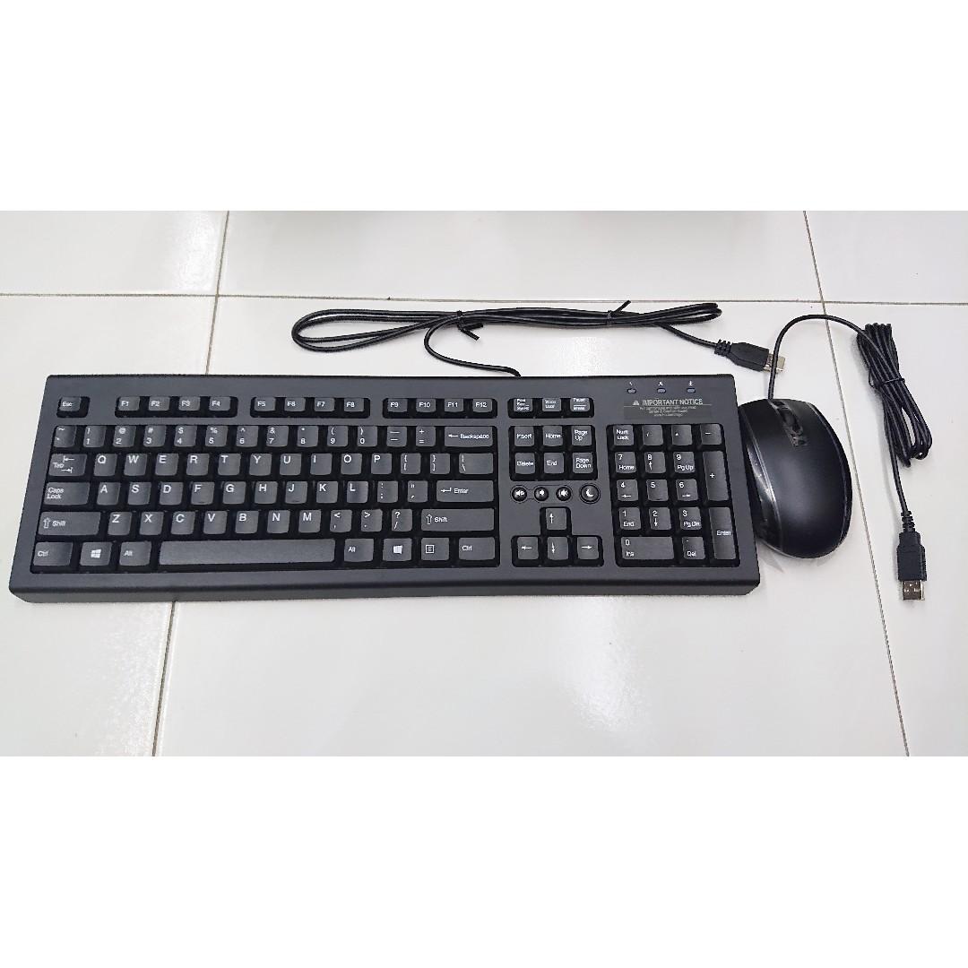 HP Essential Keyboard and Mouse Set, Computers & Tech, Parts ...