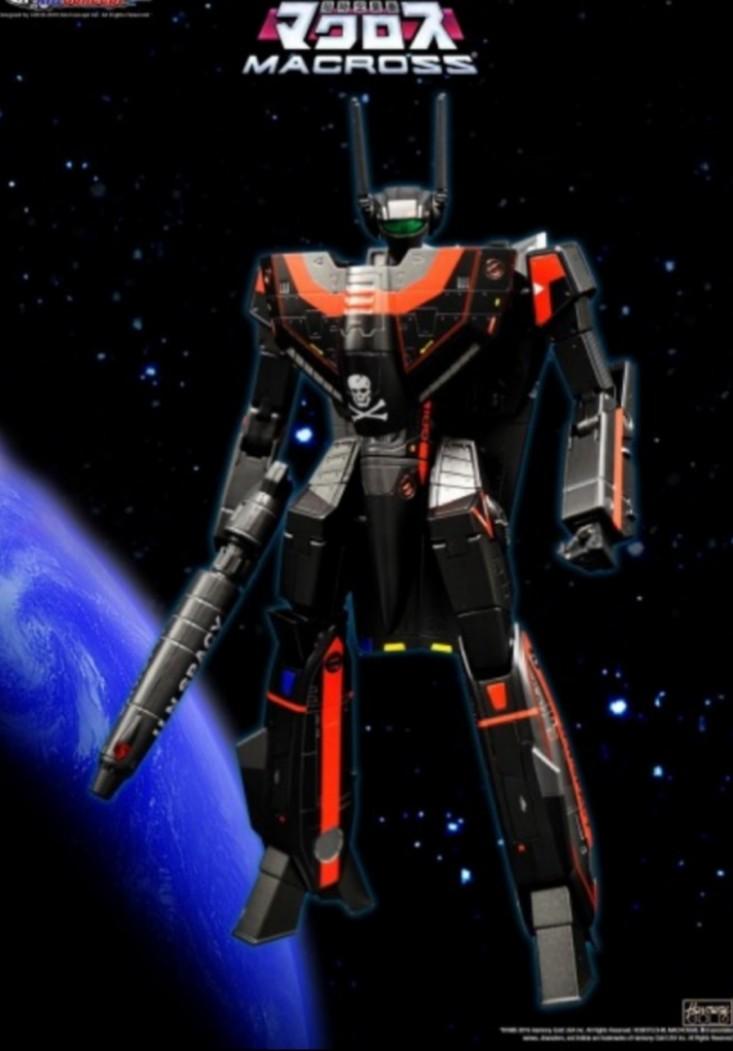 Macross Robotech 1:72 VF-1S Limited Edition Black Red (Only 200 Pieces ...