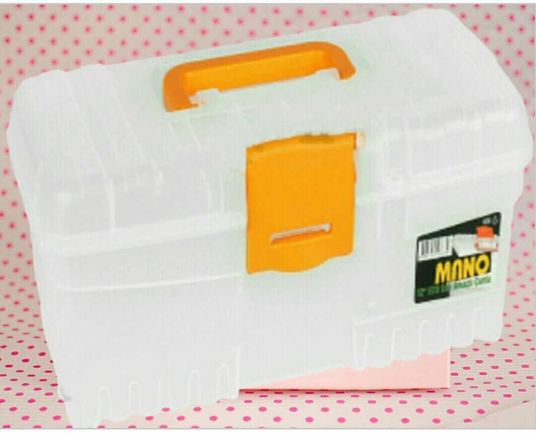 Mano Transparent Tool Box 12 inches, Everything Else on Carousell