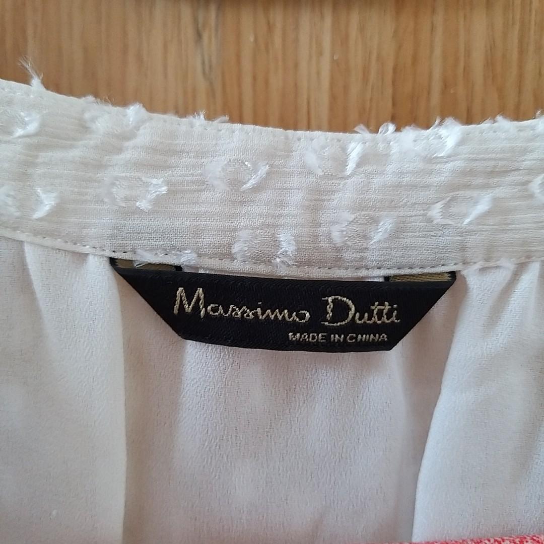 Massimo Dutti White Long Sleeve Work Blouse, Women's Fashion, Tops ...