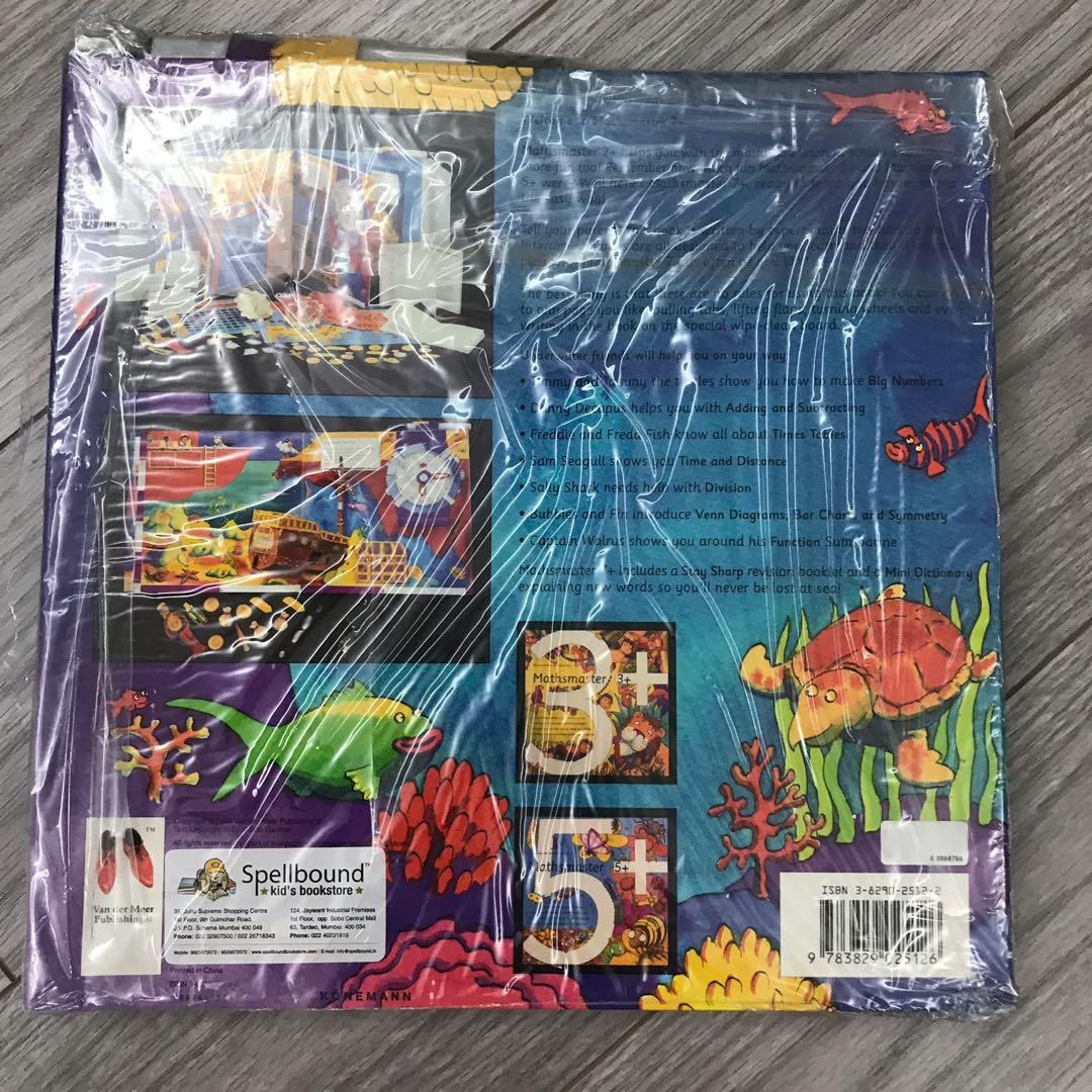 Mathsmaster 7+, 興趣及遊戲, 書本 & 文具, 小朋友書 - Carousell