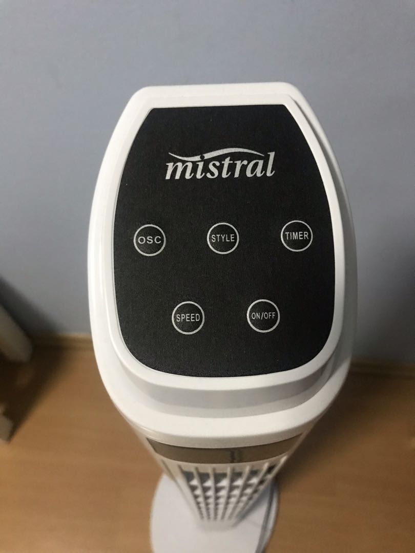 Mistral Tower Fan, Furniture & Home Living, Lighting & Fans, Fans on ...