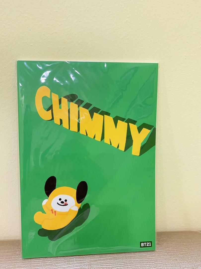 Official BT21 Chimmy Notebook, Hobbies & Toys, Memorabilia ...